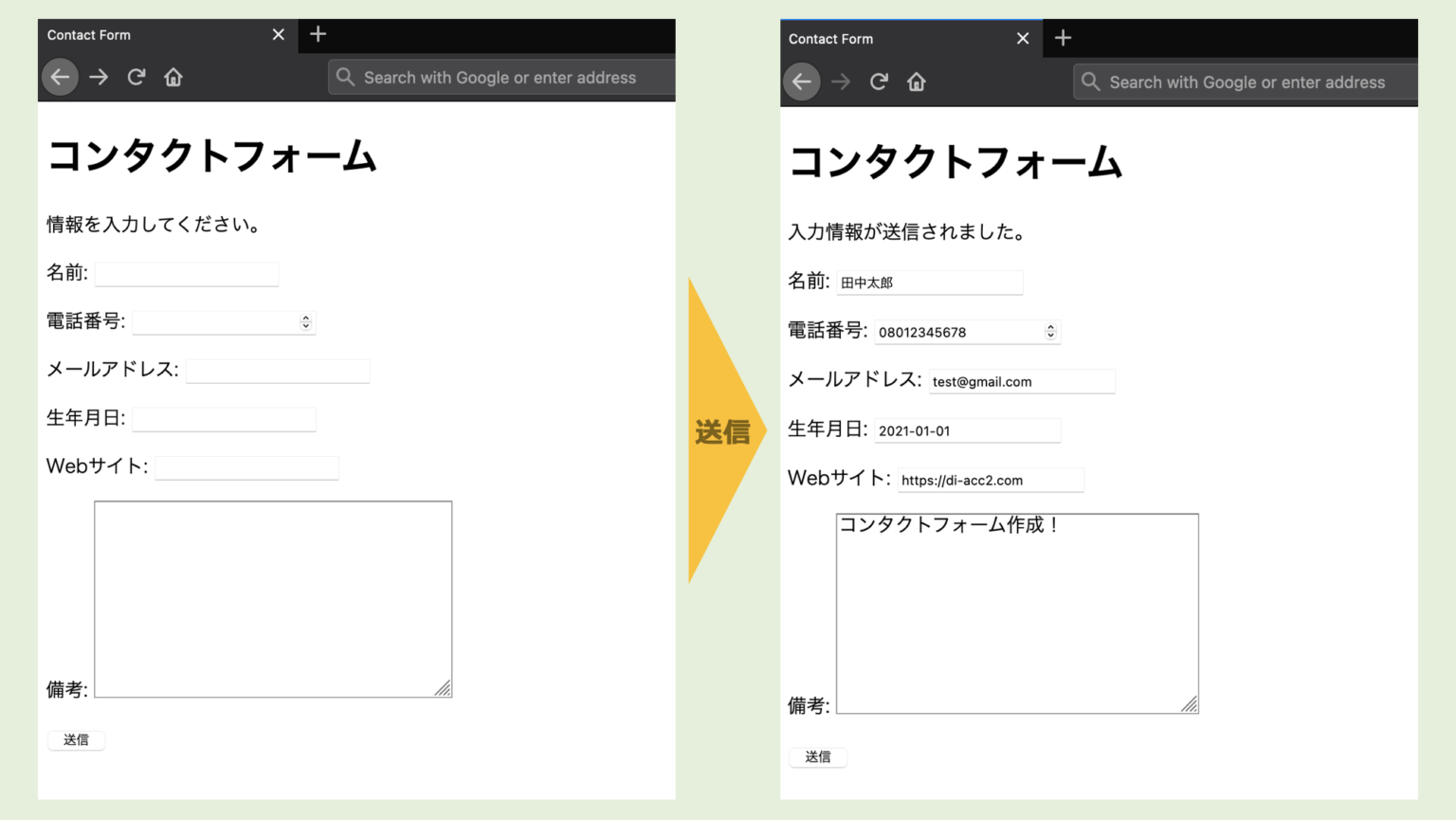 【Django】お問い合わせフォーム(forms.py)の作成手順・各種入力機能紹介｜PythonでWebアプリ開発#8 | DXCEL WAVE