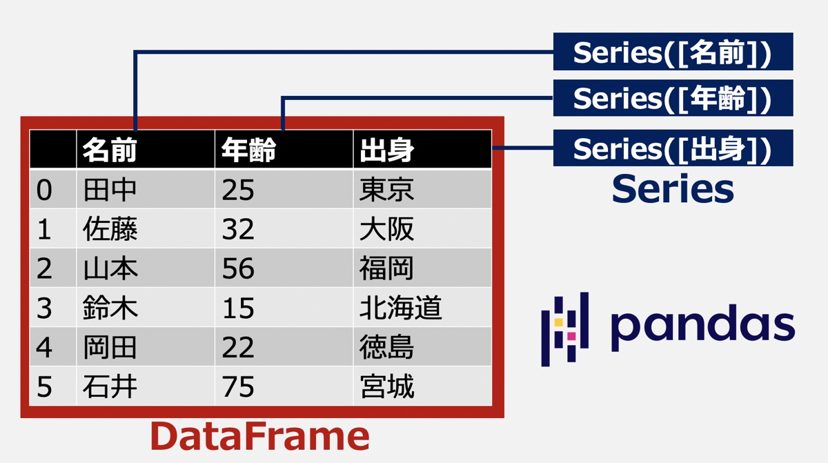 【Python入門】Pandas・Seriesの基本操作一覧 | DXCEL WAVE