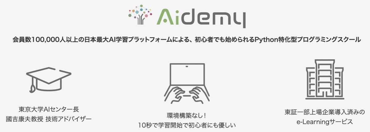 Aidemy（アイデミー）の口コミがヤバい？｜AIスキルが身に付くPremium Planの実態を徹底解剖 | DXCEL WAVE